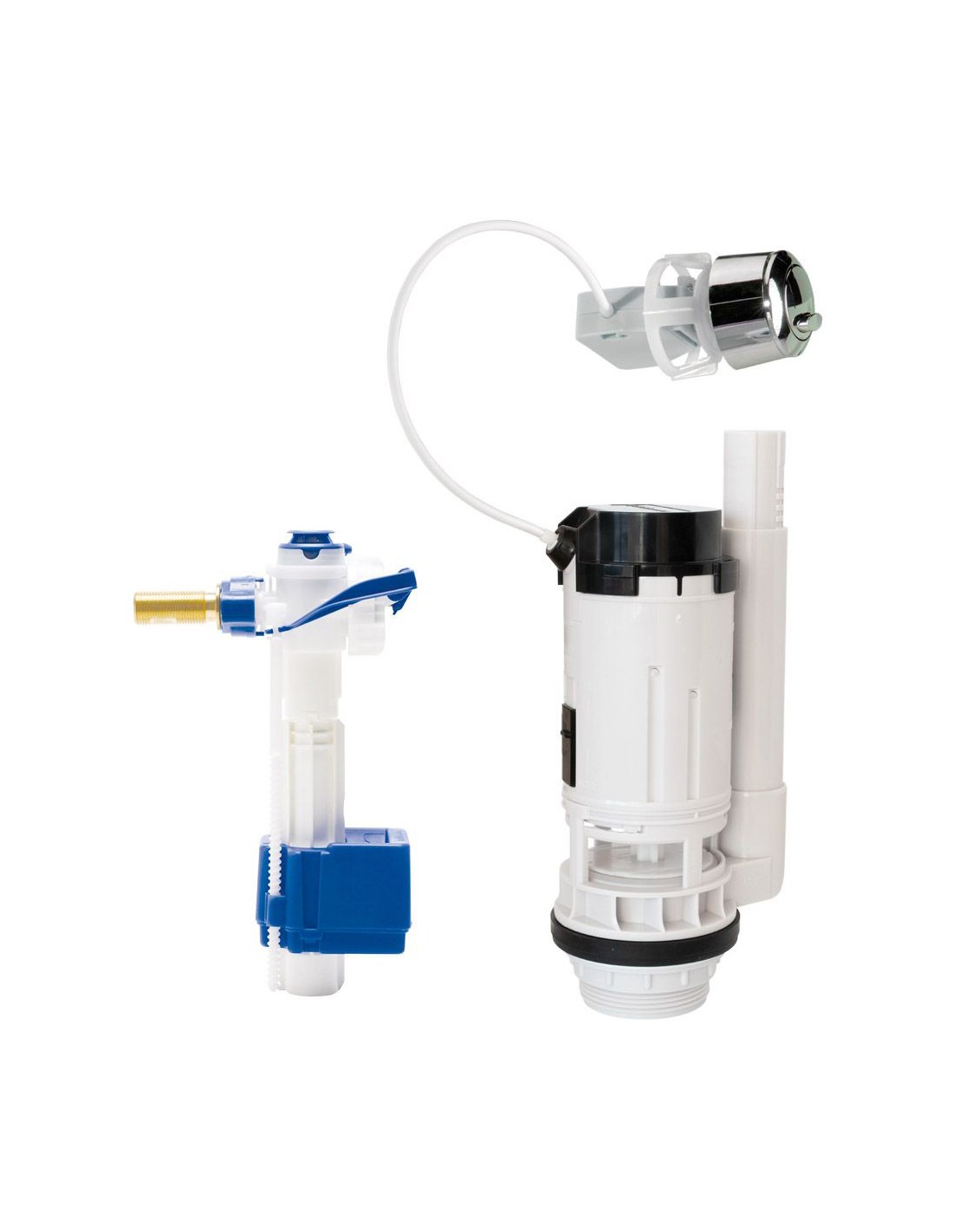 Mecanism complet WC cu cablu, actionare dubla, Fluidmaster